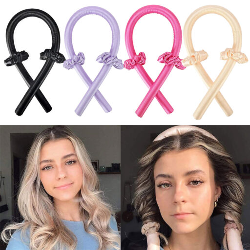 Heatless Curling Rod Headband Lazy Curler Headband Make Hair Soft And